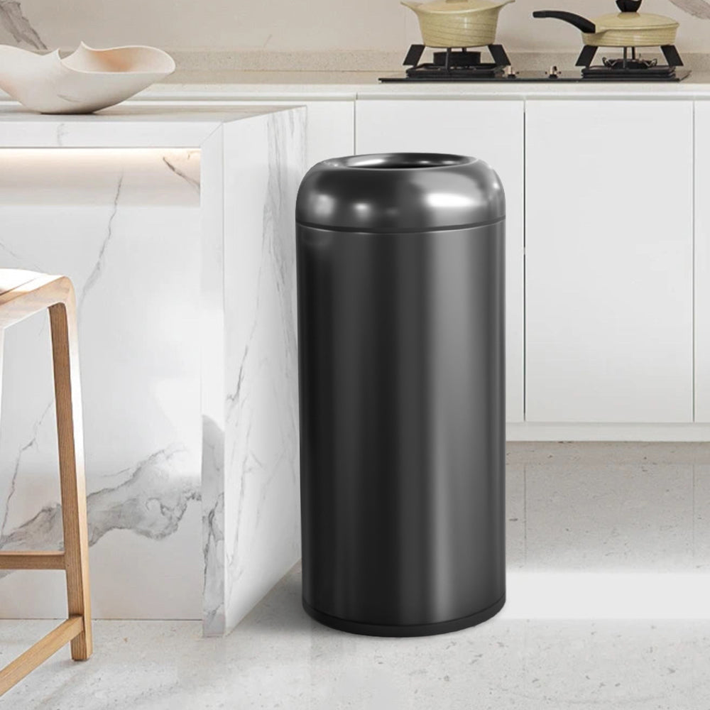 Indoor trash can store